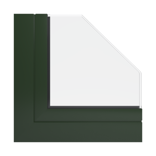 Feneste | Windows | Colors | Aluminum RAL | RAL 6007 Bottle green